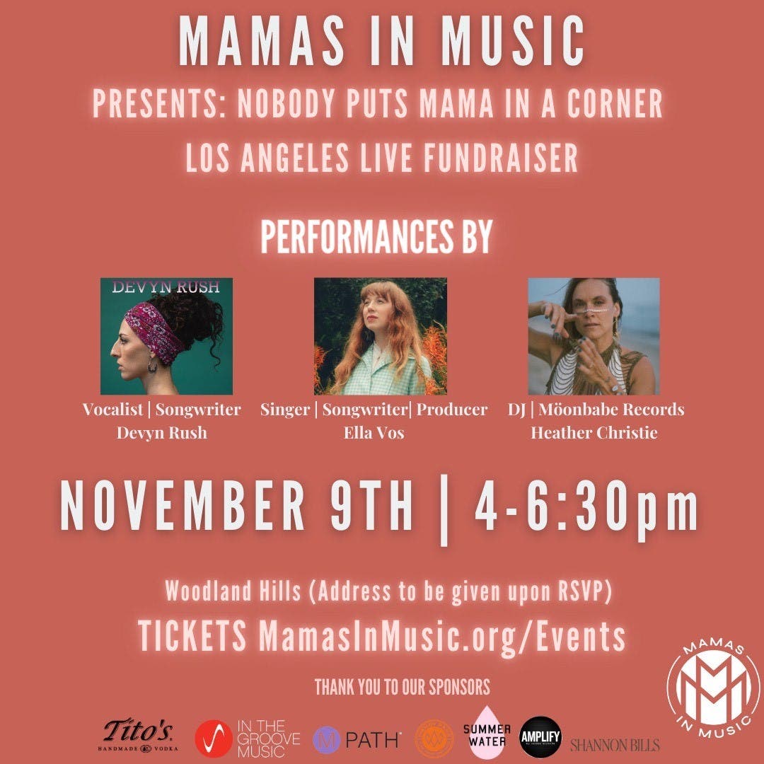 Nov 9 | “Nobody Puts Mama in a Corner” Mama's in Music Debut Fundraiser ...