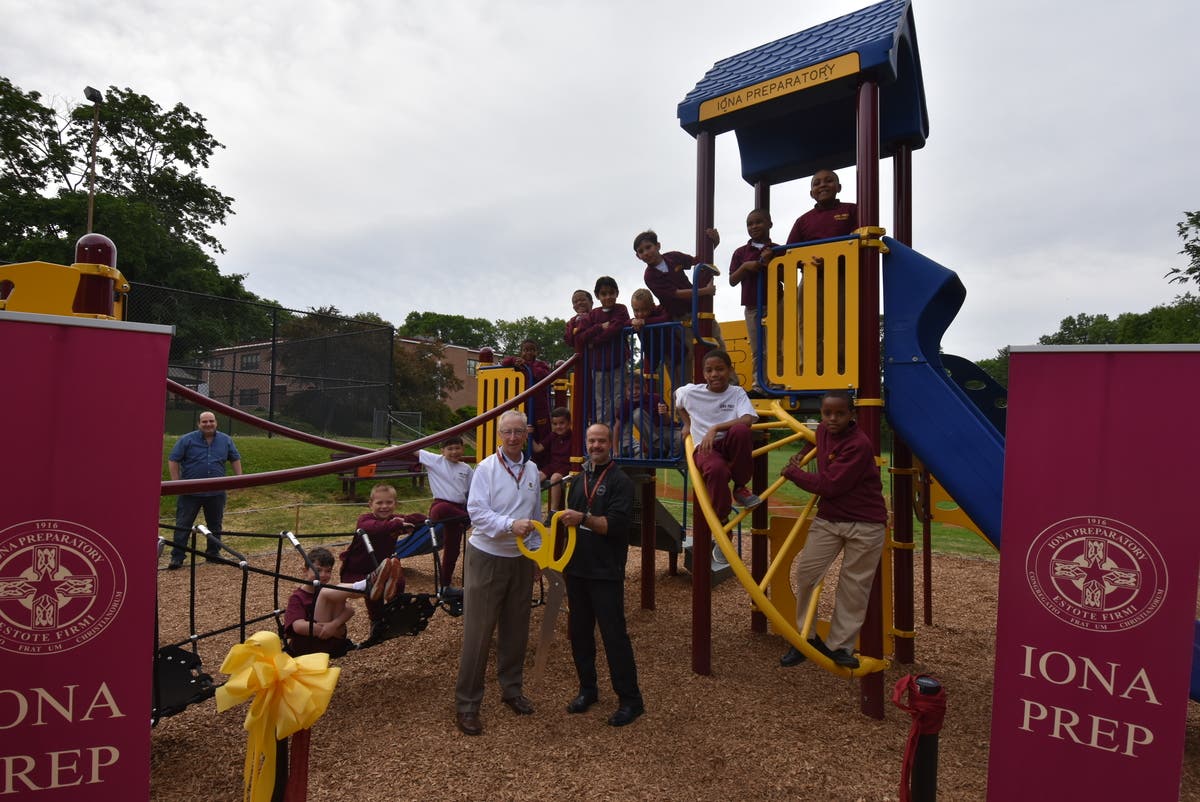 Iona Preparatory Lower School Cuts Ribbon on New Playground | New ...