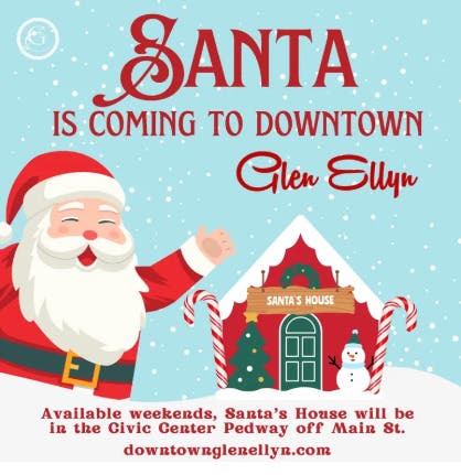 Nov 29 | Downtown Glen Ellyn Santa House | Glen Ellyn, IL Patch