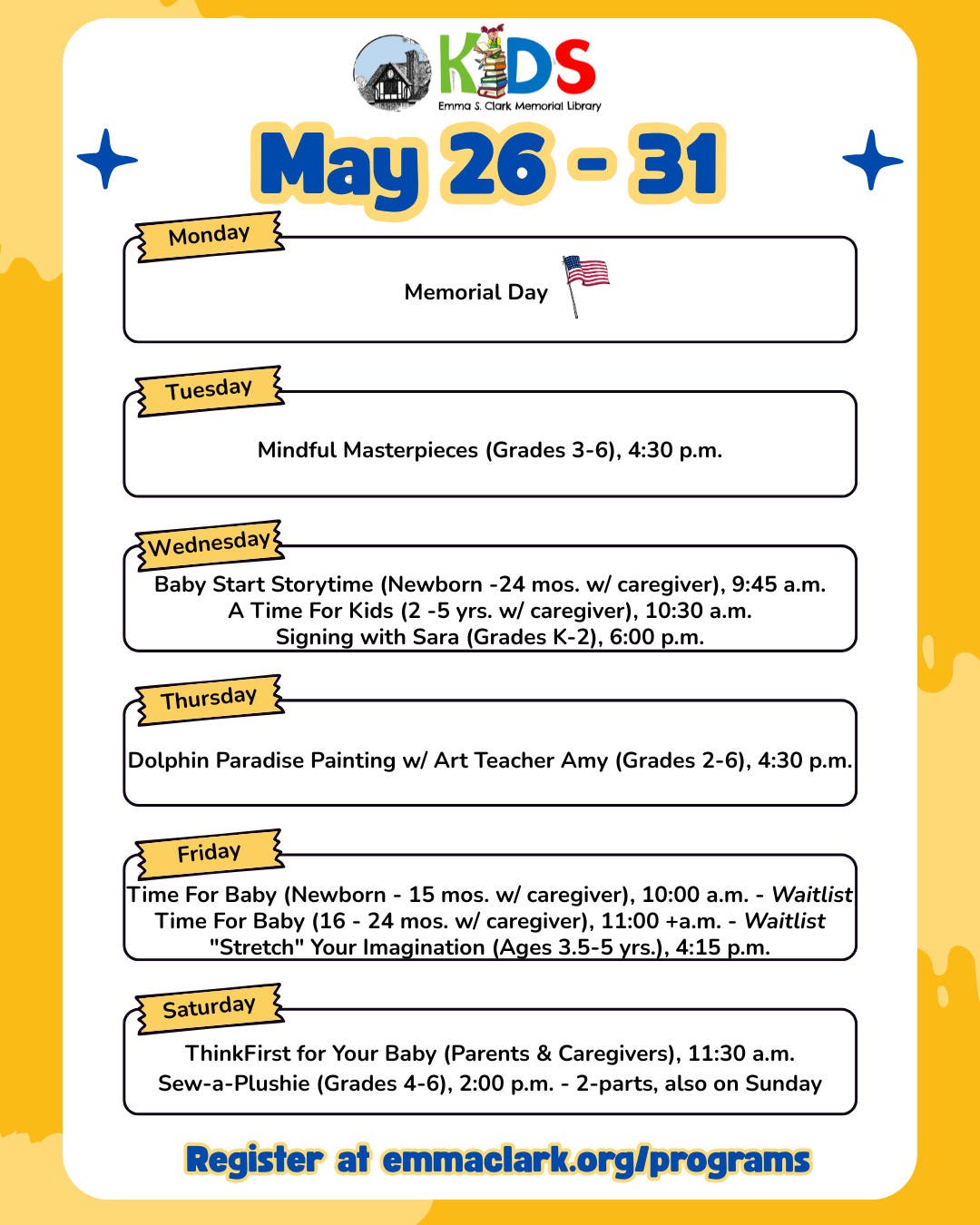 May 27 | Mindful Masterpieces (Grades 3 - 6) | Three Village, NY Patch