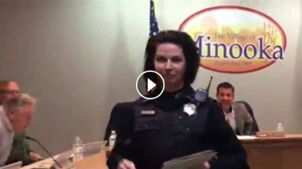 Local Woman Earns Esteemed Minooka Police Department Honor: VIDEO ...