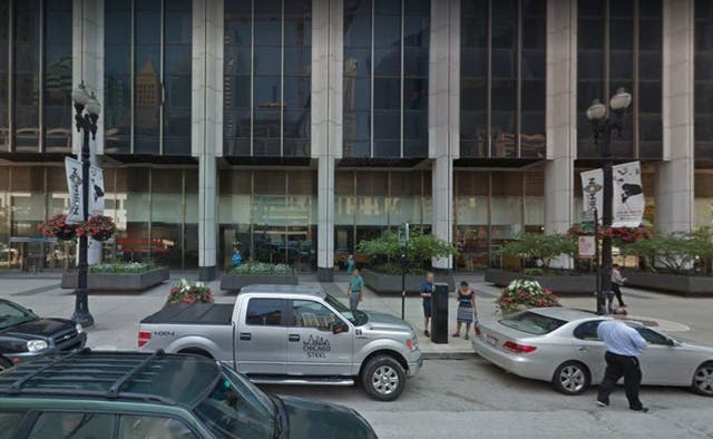Glass From Shattered High-Rise Window Falls On Randolph Street ...