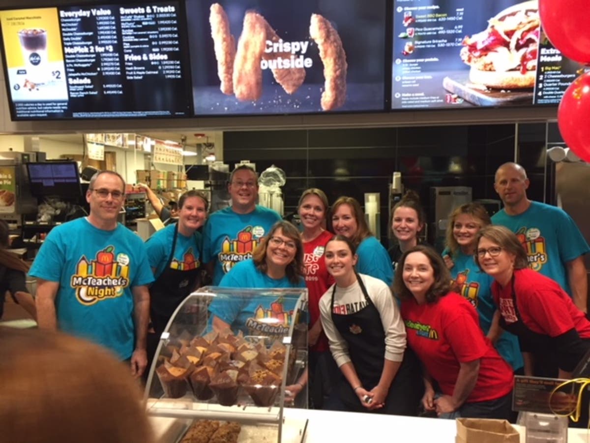 A Golden Night Under the Golden Arches for Louise White School ...