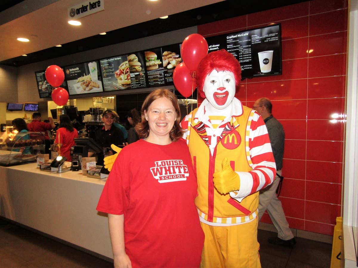 A Golden Night Under the Golden Arches for Louise White School ...
