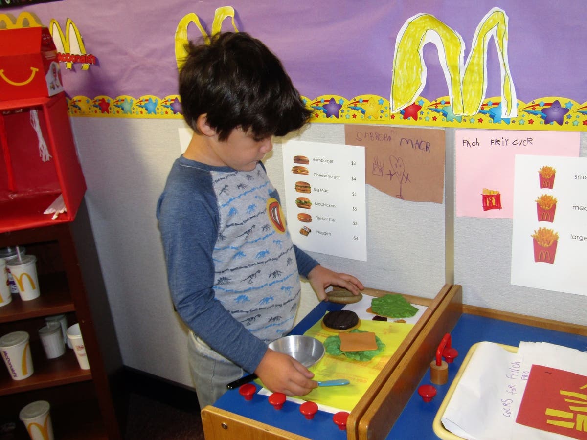 Play-Based Full-Day Kindergartners Create Classroom McDonald's | Elgin ...