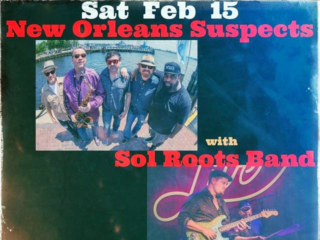New Orleans Suspects with Sol Roots perform at The Hamilton Live ...