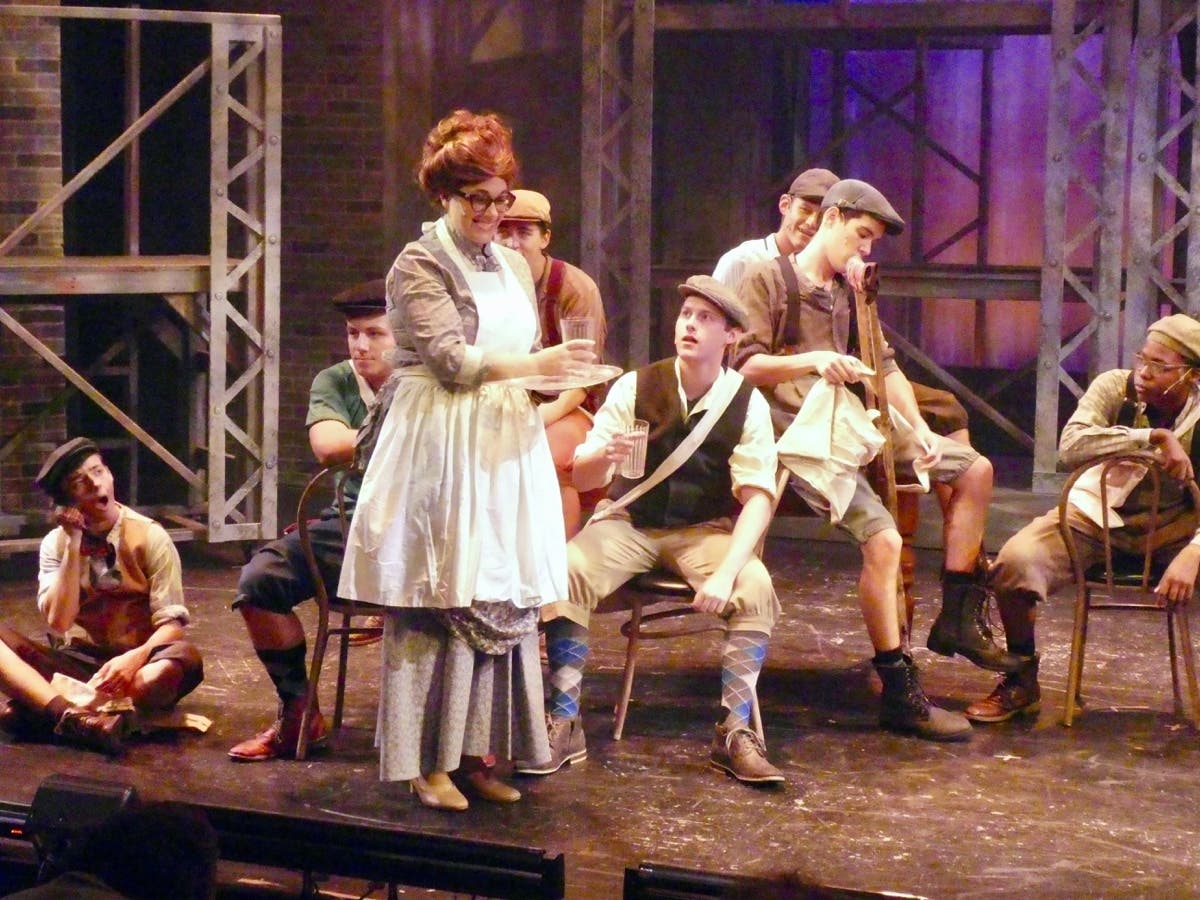 Local teacher shines in Disney's NEWSIES at OLPD | Frankfort, IL Patch