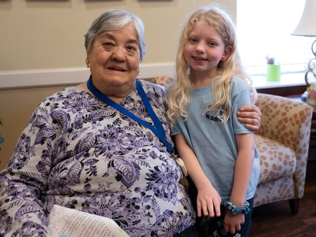 Queen of Martyrs First-Graders Bring Joy To Mercy Circle Residents ...