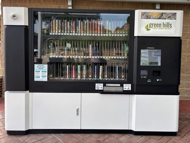 Green Hills Public Library To Unveil Innovative '24/7 Vending Library ...