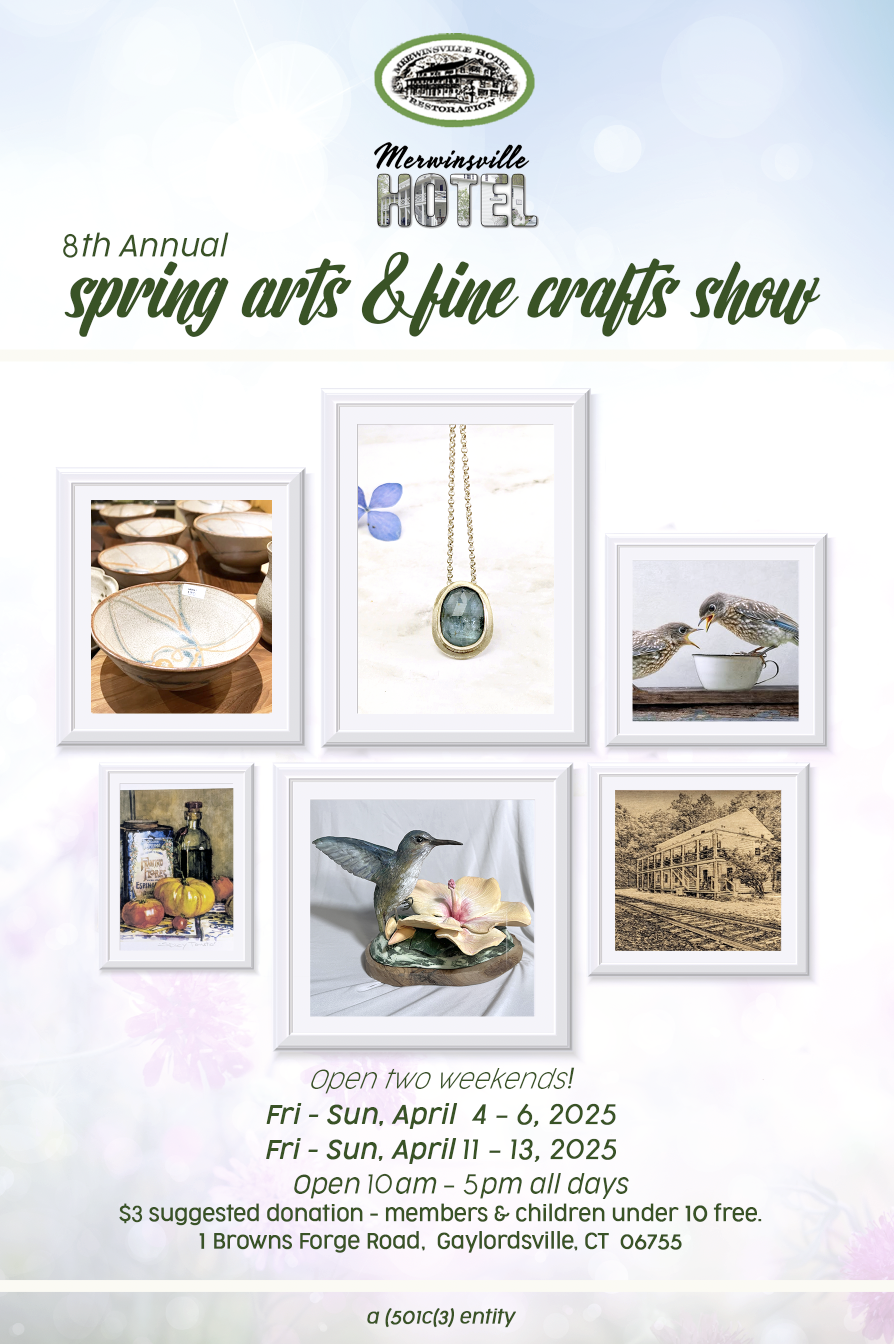 Apr 6 | Spring Fine Arts & Fine Crafts Show at Historic Merwinsville ...