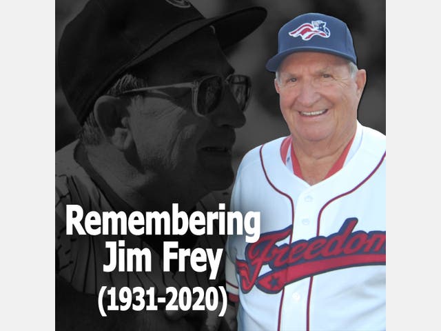 Somerset Patriots Mourn The Loss Of Baseball Great Jim Frey ...