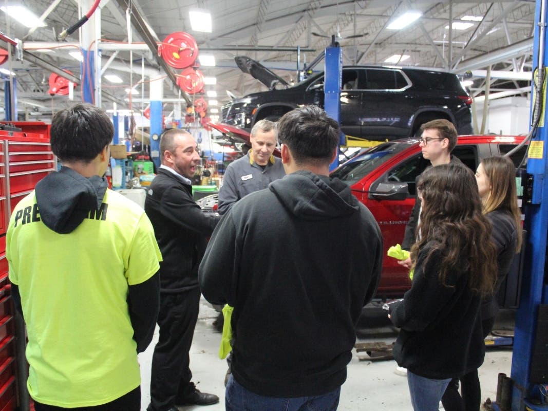 Webb Chevy hosts students from Richards, Shepard | Oak Lawn, IL Patch