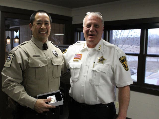 MCCD Officer Who Found Person Asleep in Pond Receives Life-Saving Award ...