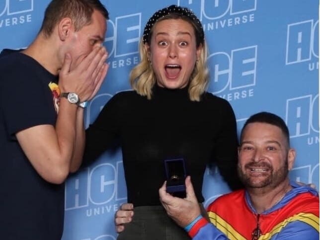 Brie Larson 'Tears Up' During Comic-Con Proposal | Palatine, IL Patch