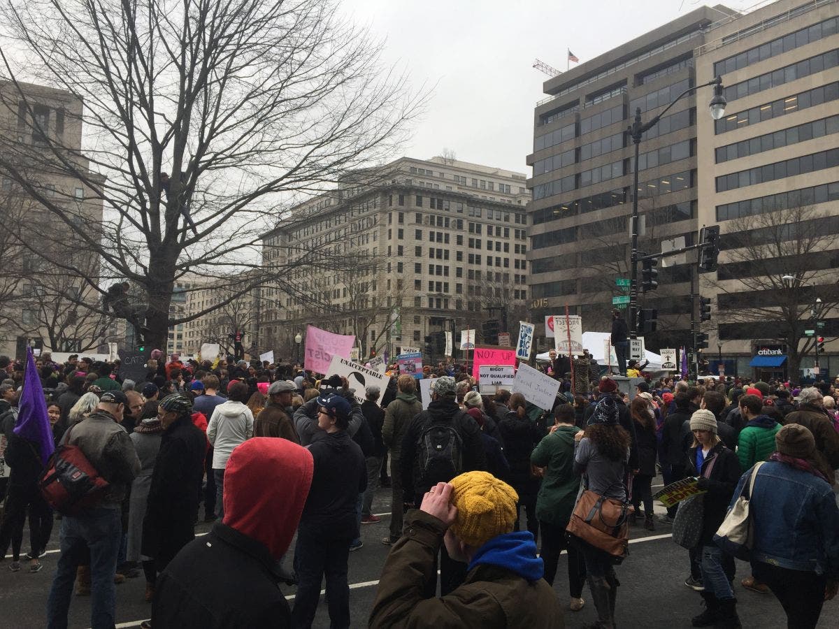 Donald Trump Protests: 217 Arrests in Washington, DC, 6 Officers ...