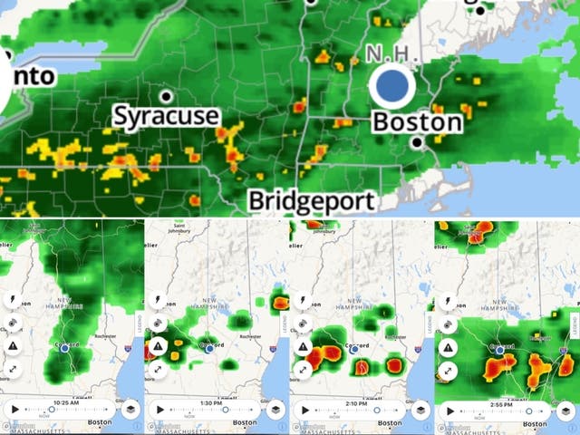 Waves Of Thunderstorms Expected To Hit New Hampshire: NWS | Concord, NH ...