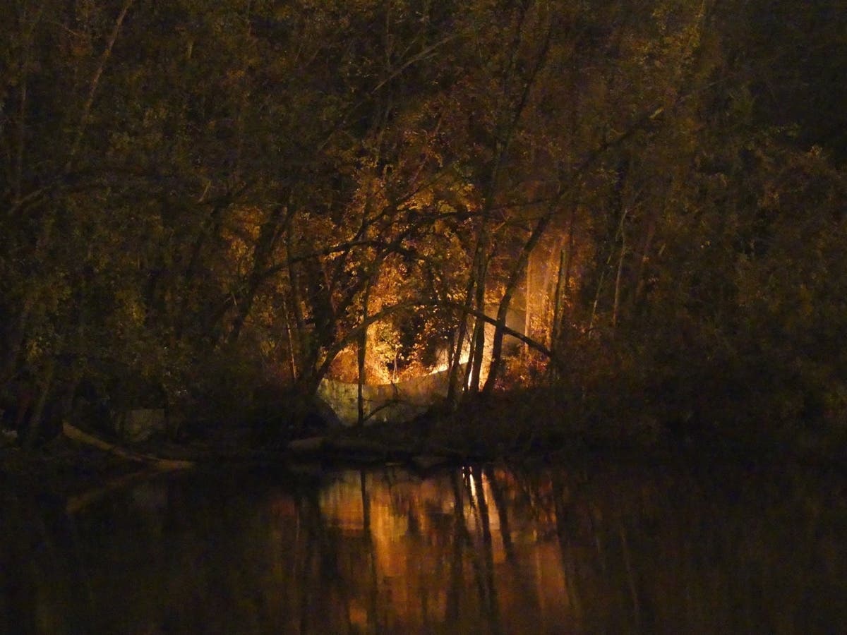 Concord Fire Extinguishes Homeless Camp Fire Along I-93: Video ...