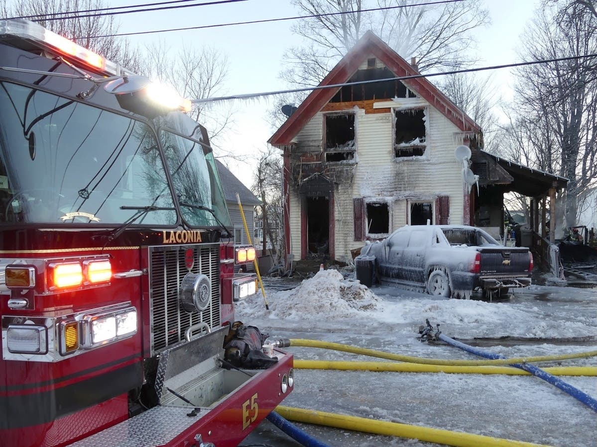 Concord Firefighters Assist at 4-Alarm Fire In Laconia: Video | Concord ...
