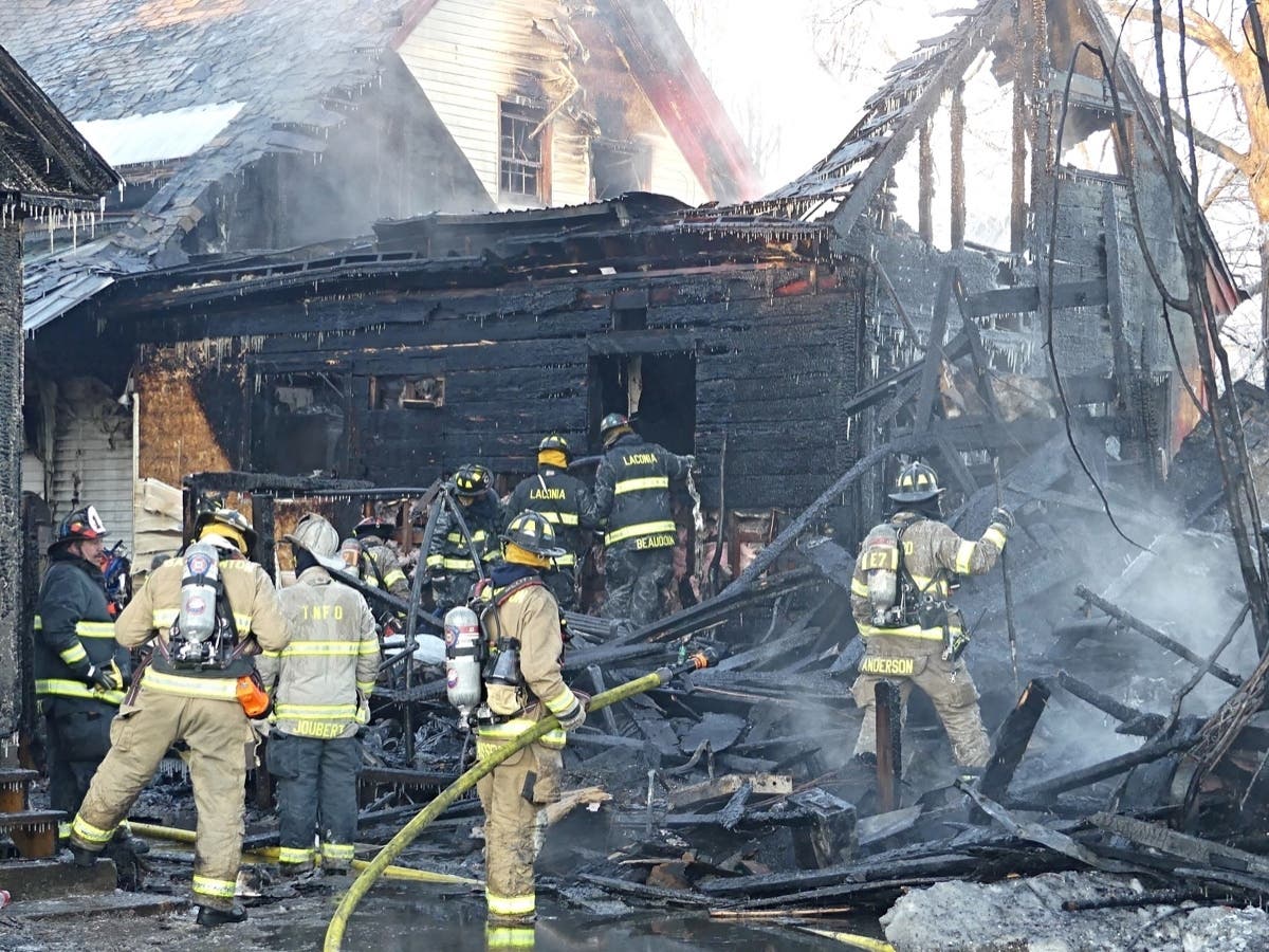 Concord Firefighters Assist at 4-Alarm Fire In Laconia: Video | Concord ...