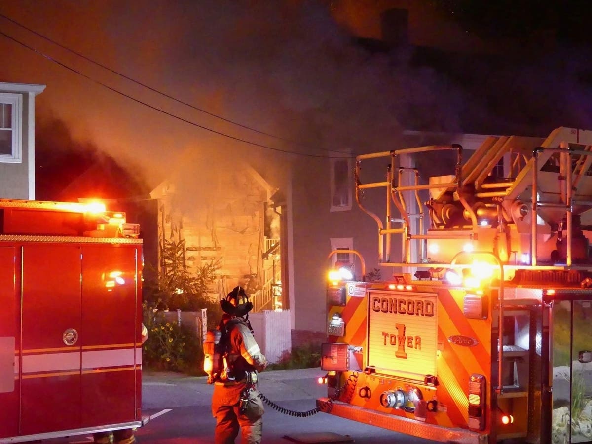 Concord House Fire On Rumford Street Goes To 3-Alarms: Watch | Concord ...