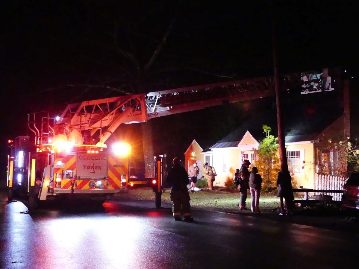 Concord Firefighters Sent To Chimney Fire In The South End: Watch ...