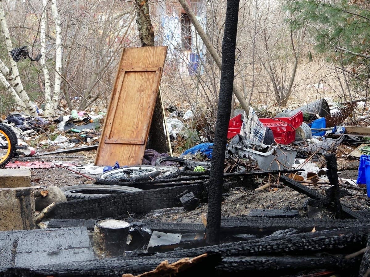 Concord Firefighters Extinguish Another Homeless Campsite Fire: Watch ...