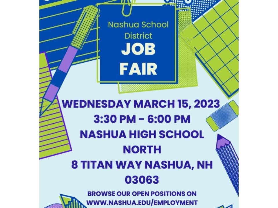 Nashua School District To Host Job Fair On Wednesday | Nashua, NH Patch