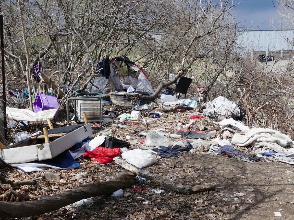State Is Finally Cleaning Up Massive Homeless Camp; Parcels For Sale ...