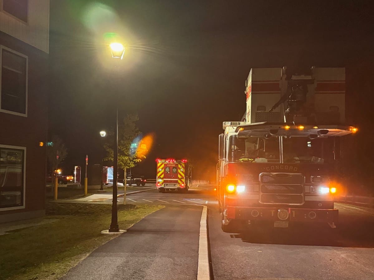 Concord Firefighters Battle 2-Story Homeless Shack Fire: Watch ...