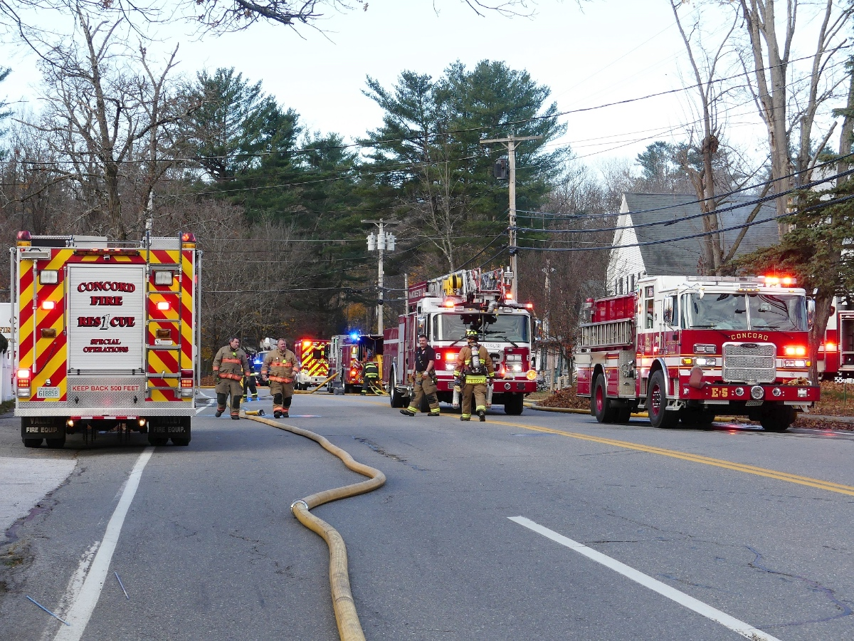 Concord Firefighters Knock Down 2-Alarm Fire On Penacook Street ...