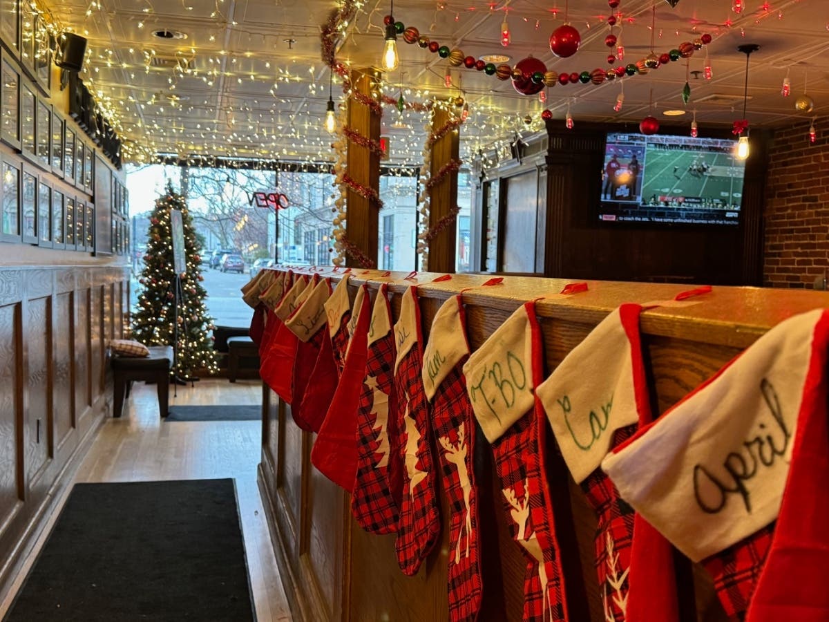 The Barley House In Concord Gets Lit Up With Holiday Popup Lights ...