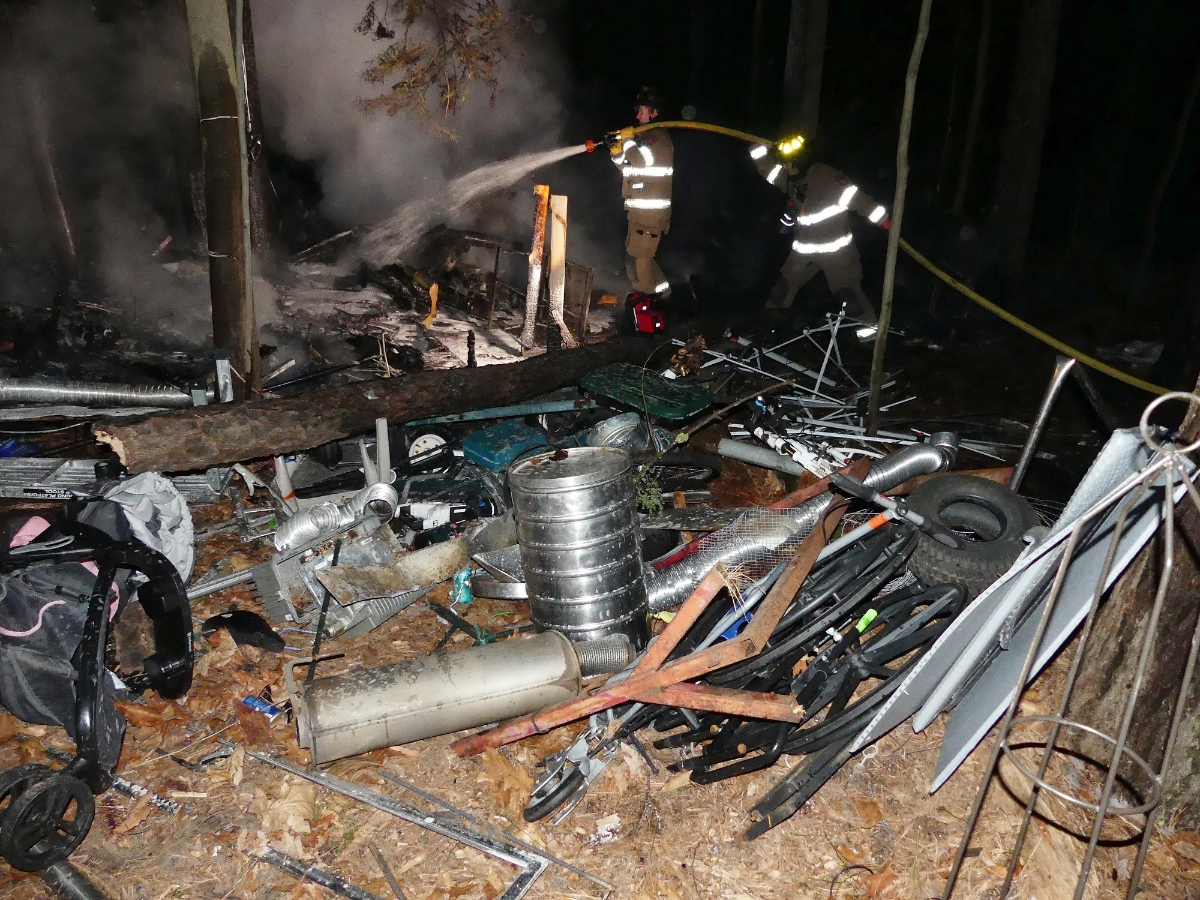 Explosions Reported During Concord Homeless Camp Fire Near Route 106 ...