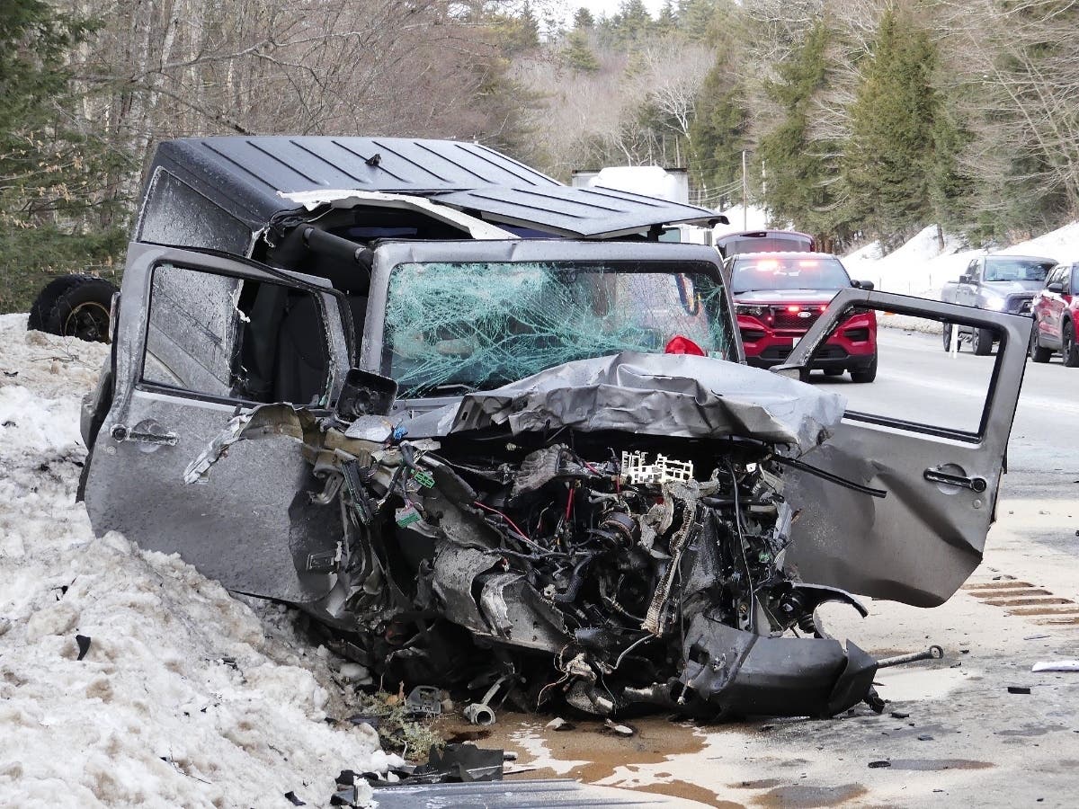 Comcast Contractor Truck, Jeep Involved In Head-On Crash On Route 106 ...