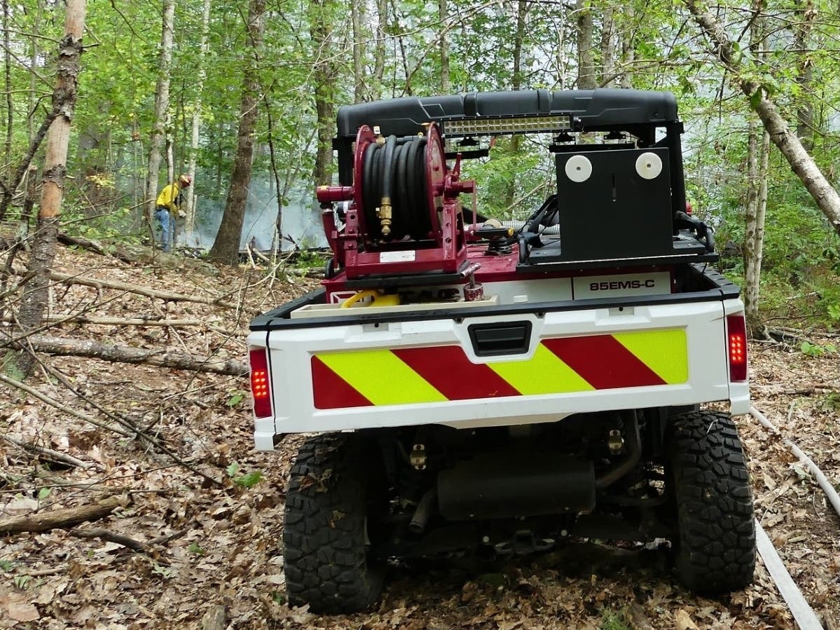 Firefighters From Around The Capital Region Battle A 2-Alarm Brush Fire ...