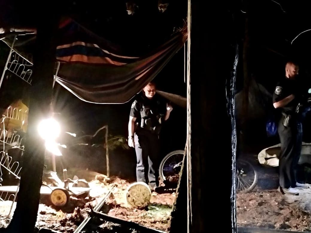 Concord Homeless Camp Fire Extinguished Behind Abandoned TGI Friday ...