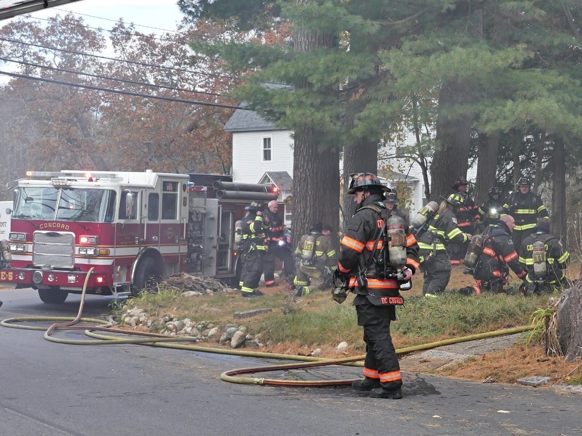 Concord Firefighters Extinguish Bedroom Blaze In Penacook: Video ...