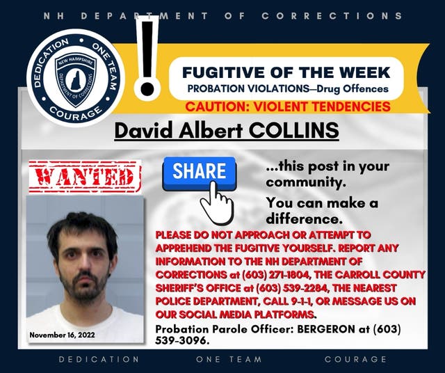North Country Drug Felon, Fugitive, Could Be In Maine, New Hampshire ...