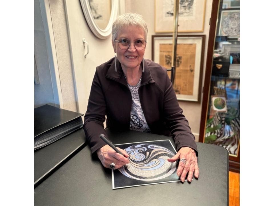 Combining Art and Zen: Artist Jean Stewart Teaches Others to Calm Their ...