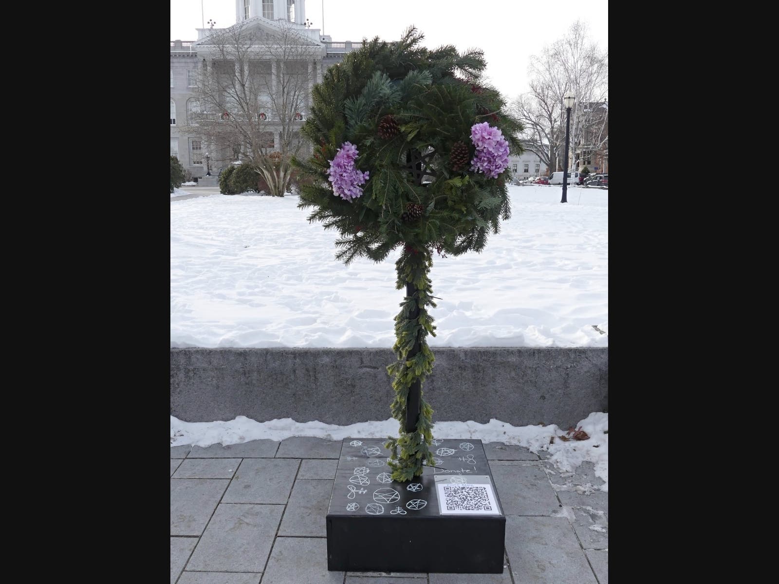 The Satanic Temple Of New Hampshire And Vermont Installs Sol Invictus ...