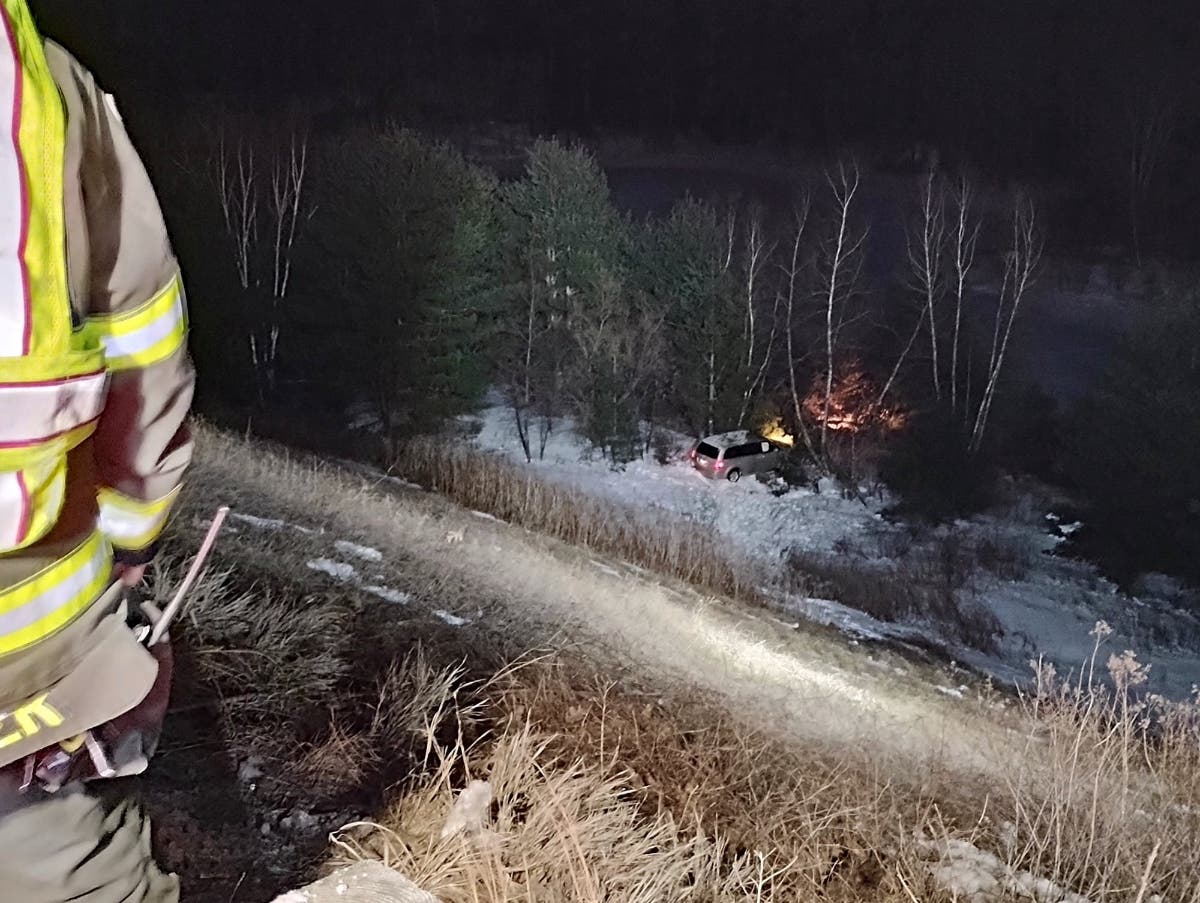 Concord Police Investigating Minivan Crashing Into Guardrail And Down ...