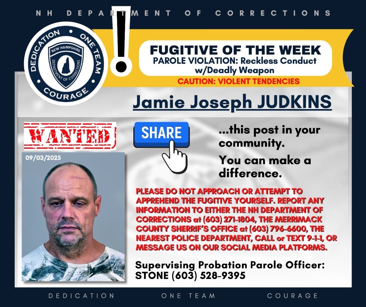 Lakes Region Felon, With A String Of Suspended Sentences, Wanted On A ...