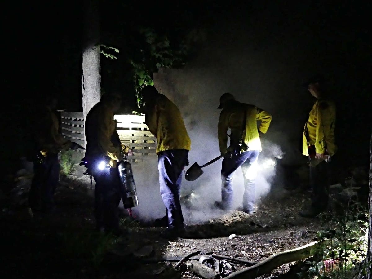 Homeless Camp Fire Extinguished Off Fort Eddy Road In Concord: Video ...
