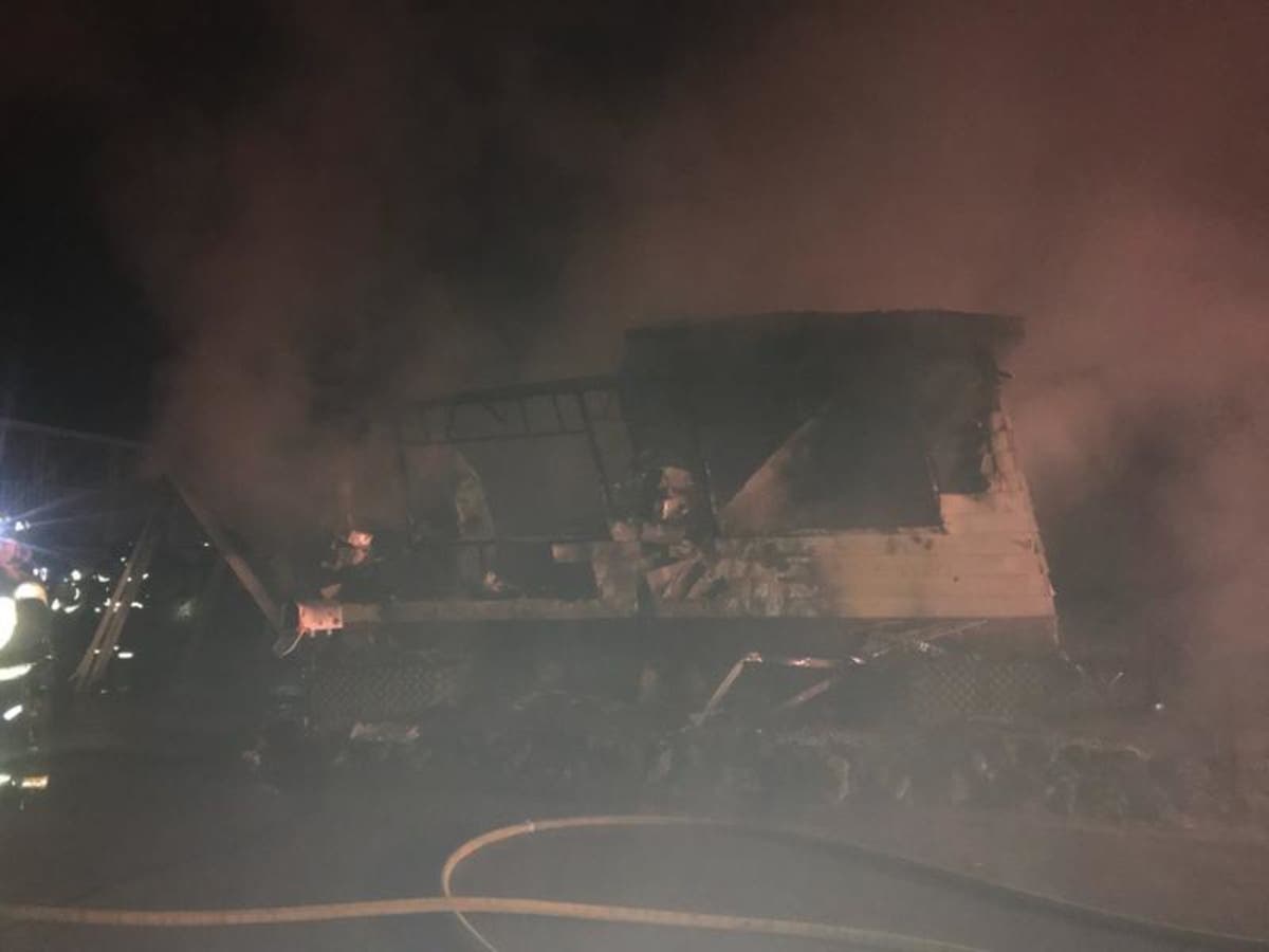 Fire Destroys Mobile Home, Injures Homeowner In Novato | Novato, CA Patch