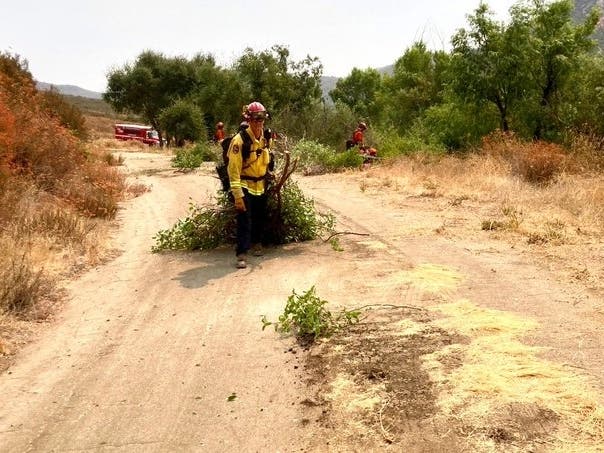 Valley Fire: 17,665 Acres Burned, 32% Contained In East County | Santee ...