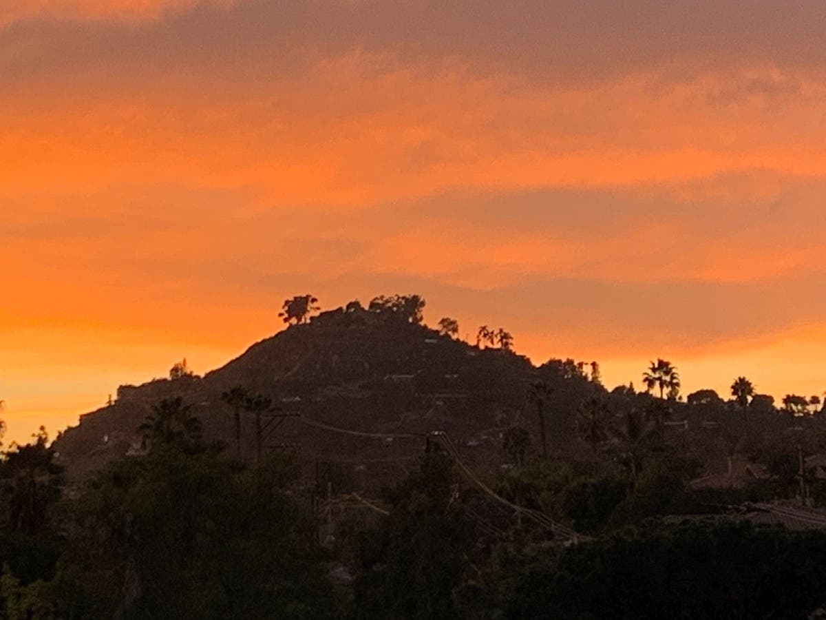 Mount Helix Sunset: Photo Of The Day | La Mesa, CA Patch