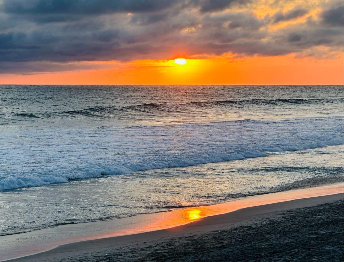 Sunset Reflected In Carlsbad: Photo Of The Day | Carlsbad, CA Patch