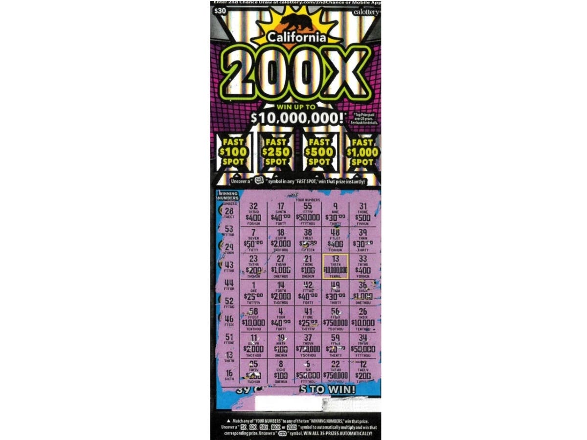 $5M Lottery Scratchers Ticket Sold In North County | Carlsbad, CA Patch