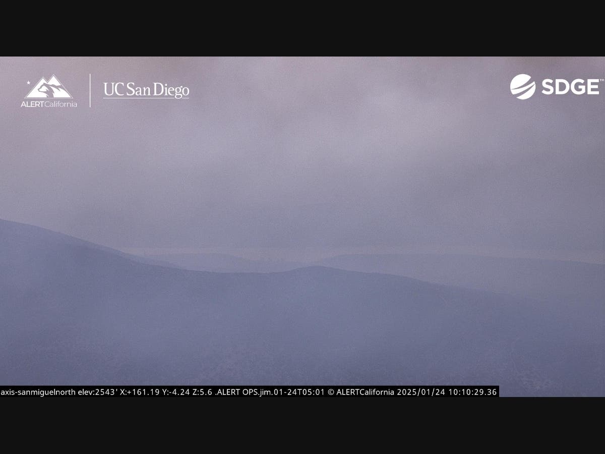 Wildfire Smoke Triggers Smoke Advisory For Parts Of San Diego County ...