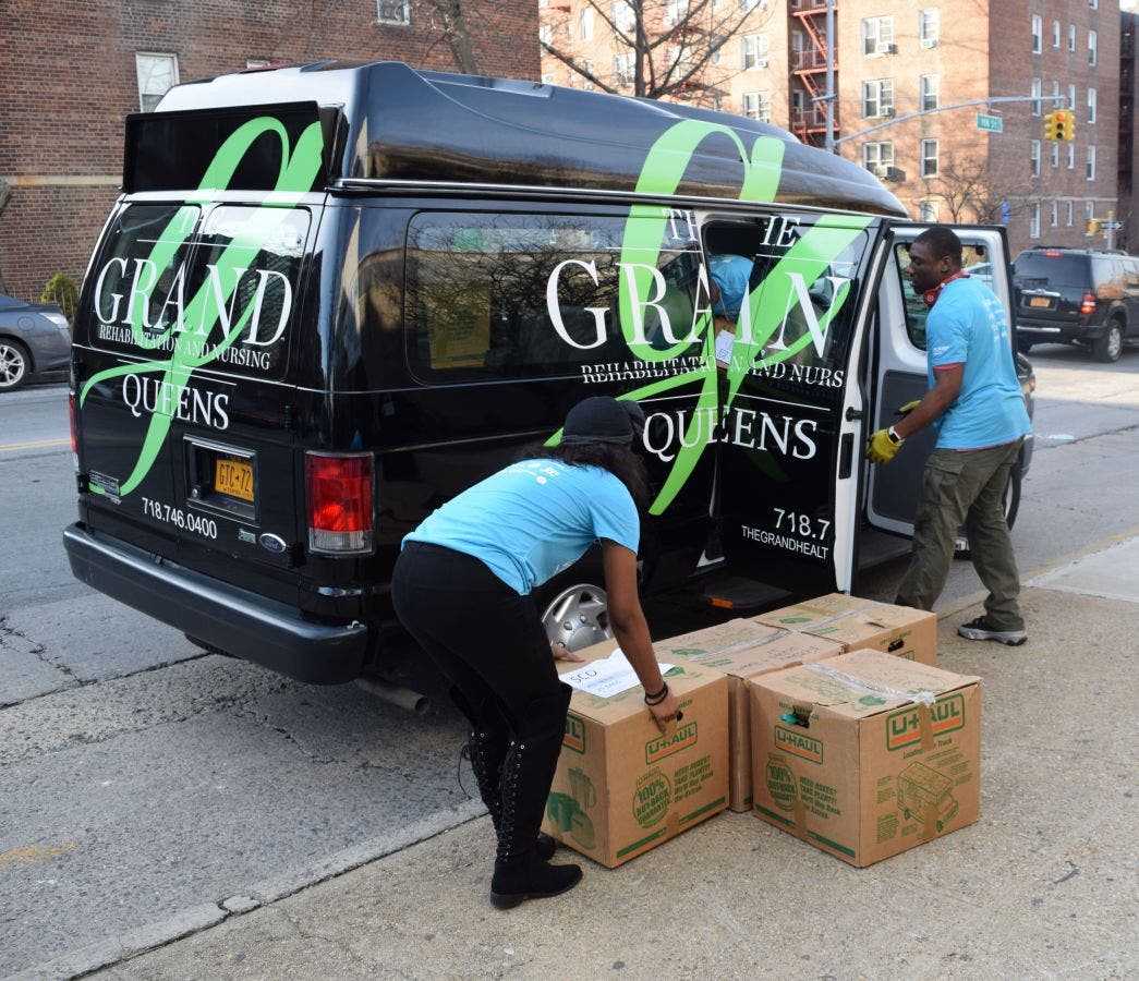 A "Time for Good": Central Queens Y Donates 300 Bags of Food and ...