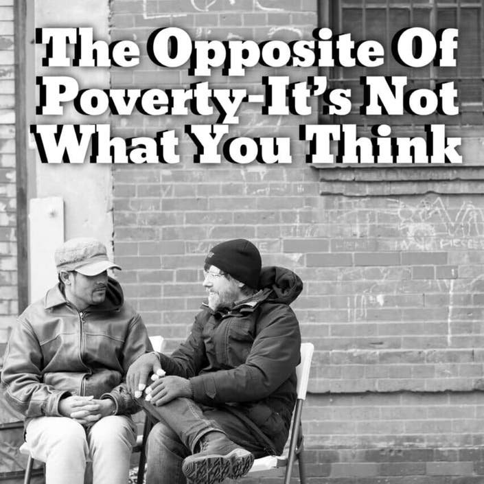 The Opposite of Poverty–It's Not What You Think. | New Providence, NJ Patch